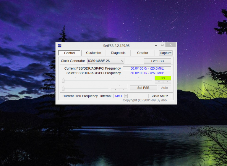 Как пользоваться SetFSB - Te4h